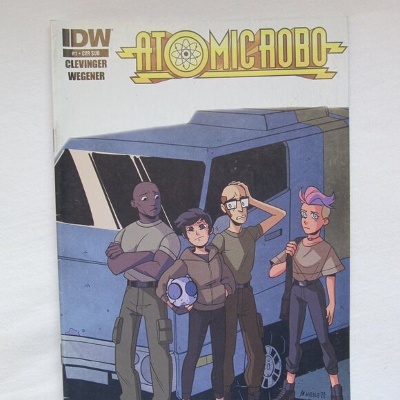 Indy Comics | Other | 25 Idw Comic Book Atomic Robo 1 Cov Sub | Poshmark